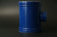 China Blue Lined Ductile Iron Grooved Fittings for DN60--DN325 Pipeline System for sale