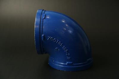 China Lined Groove Pipe Fittings Water Supply 90 Elbow Fitting CNAS for sale