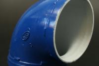 China Lined Groove Pipe Fittings Water Supply 90 Elbow Fitting CNAS for sale