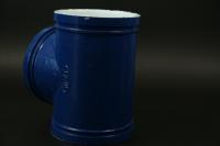 China Screw Connection Plastic Lining Grooved Fittings Tee Groove Connection for sale
