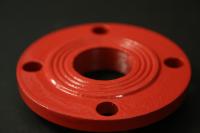 China WFZT Flange Pipe Fittings Ductile Iron High Strength Corrosion Resistance for sale
