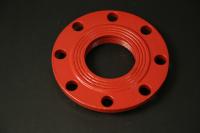 China wire connection Flange Pipe Fittings Groove Ductile Iron Flange Fittings for sale