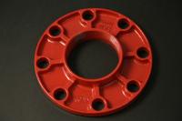 China wire connection Flange Pipe Fittings Groove Ductile Iron Flange Fittings for sale