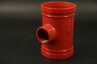 China XGQT04-114xRc1 ½-2.5 Ductile Iron Tee Grooved for Piping System for sale