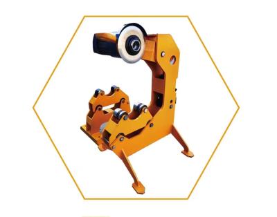China 1.1KW Trench Pipe Cutting Machine Heavy Duty Tube Cutting Machine for sale