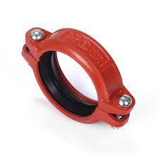 China ODM Grooved End Pipe Fittings Grooved Rigid Coupling For High Temperature Environments for sale