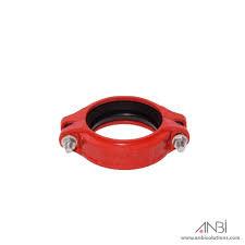 China Customized Casting Technics Groove Joint Fittings 159mm For Pipes for sale
