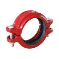 China Customized Support Grooved Clamp Coupling For Fire Duct Piping Systems Carton Packing for sale