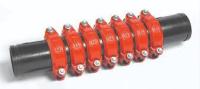 China Flexible Ductile Iron Grooved Pipe Connection Joint For Piping for sale