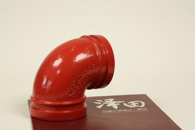 China Polishing Grooved Fittings 60mm 90 elbow OEM Specifications for sale