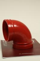 China 2.5mpa Elbow Groove Increased Productivity Ductile Iron for sale