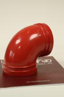 China 2.5mpa Elbow Groove Increased Productivity Ductile Iron for sale