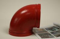 China High Durability Grooved 90 Elbow For Durable Pipe Connections for sale