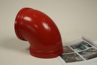 China High Durability Grooved 90 Elbow For Durable Pipe Connections for sale