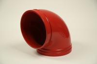 China Oem Grooved 90 Degree Elbow Natural Ductile Iron for sale