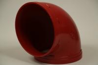 China Oil Industry Grooved Fitting Elbow Fittings OEM Polishing for sale