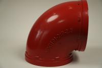 China Oil Industry Grooved Fitting Elbow Fittings OEM Polishing for sale