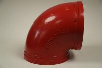 China Oil Industry Grooved Fitting Elbow Fittings OEM Polishing for sale