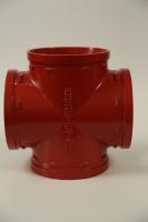 China Corrosion Resistance 4 Way Pipe Fitting For Commercial Piping Systems for sale