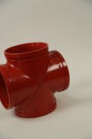 China Corrosion Resistance 4 Way Pipe Fitting For Commercial Piping Systems for sale