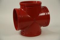 China Corrosion Resistance 4 Way Pipe Fitting For Commercial Piping Systems for sale