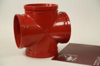 China Corrosion Resistance 4 Way Pipe Fitting For Commercial Piping Systems for sale