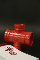 China ANSI Standard Pipe Groove Four Way Cross With High Pressure Resistance for sale