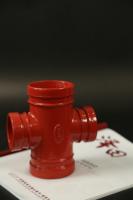 China ANSI Standard Pipe Groove Four Way Cross With High Pressure Resistance for sale