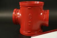 China Multi Functional 4 Way Pipe Connector DN60--DN426 For Threaded Connection for sale