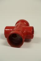 China High Fluid Flow 4 Way Pipe Connector Corrosion Resistant for sale