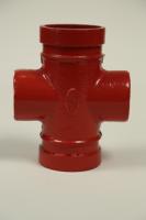 China High Fluid Flow 4 Way Pipe Connector Corrosion Resistant for sale