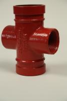 China High Fluid Flow 4 Way Pipe Connector Corrosion Resistant for sale