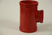 China Corrosion Resistance Grooved Tee Connectors For High Pressure Industrial for sale