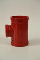 China Corrosion Resistance Grooved Tee Connectors For High Pressure Industrial for sale
