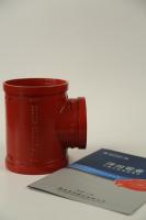 China Ductile Iron Grooved Tee Fast Delievery For Construction Machinery for sale