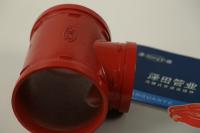 China Ductile Iron Grooved Tee Fast Delievery For Construction Machinery for sale