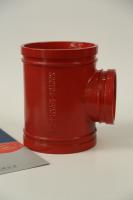 China Corrosion Resistance Grooved Tee With Painting Epoxy Coating for sale