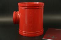 China 200 Degree Temperature Grooved Tee Fittings With 3 Ends / High Pressure Resistance for sale