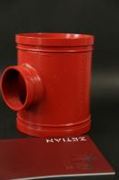 China Military Ship Piping System Grooved Tee Fittings 362 PSI End Pressure Rating for sale