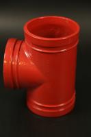 China FM Approved Grooved Mechanical Tee Connection Type Grooved Corrosion Resistant for sale