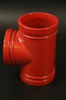 China FM Approved Grooved Mechanical Tee Connection Type Grooved Corrosion Resistant for sale