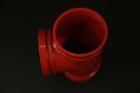 China Effortless Installation Mechanical Tee Grooved Outlet With 300 PSI Pressure Rating for sale