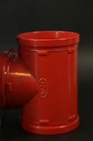 China Corrosion Resistant Mechanical Grooved Tee / Easy To With Groove Type Clamps for sale