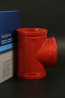China Corrosion Resistant Mechanical Grooved Tee / Easy To With Groove Type Clamps for sale