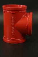 China Corrosion Resistant Mechanical Grooved Tee / Easy To With Groove Type Clamps for sale