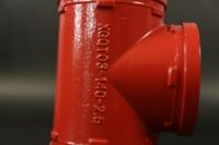 China Corrosion Resistant Mechanical Grooved Tee / Easy To With Groove Type Clamps for sale