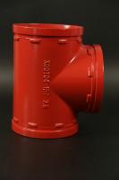 China United States Made Grooved Mechanical Tee Durable Features / UL Listed for sale
