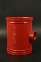 China 200 Degree Grooved Tee Customized Support / High Temperature For OEM ODM for sale