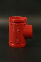China Reducer Grooved Tee Fittings For Precise / Dependable Grooved End Connections for sale
