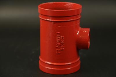 China Easy Installation Grooved Tee Connectors With Corrosion Resistance for sale